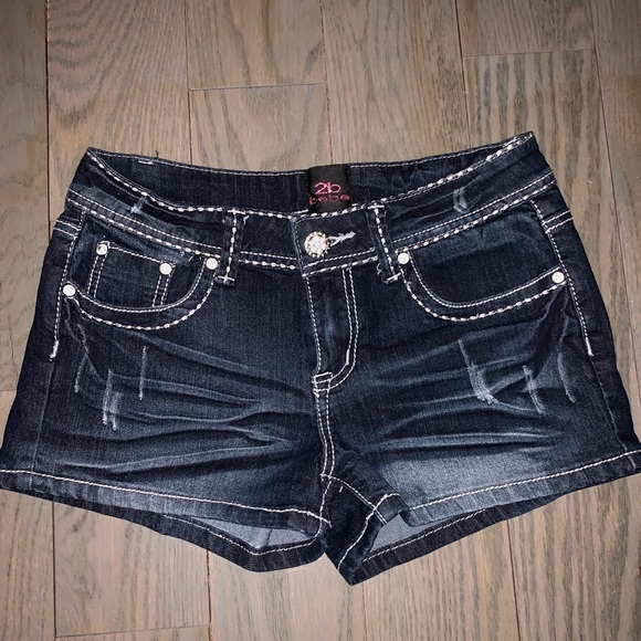 2B Bebe | Shorts | 2b Bebe Denim Shorts Size 27 Never Worn | Poshmark